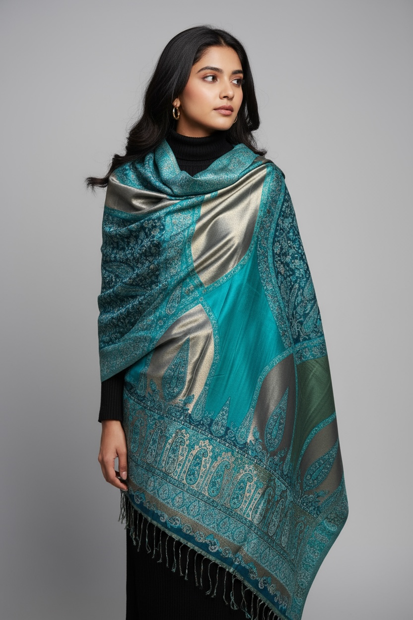 Moonlight kani shawl – Maharaja Shawls